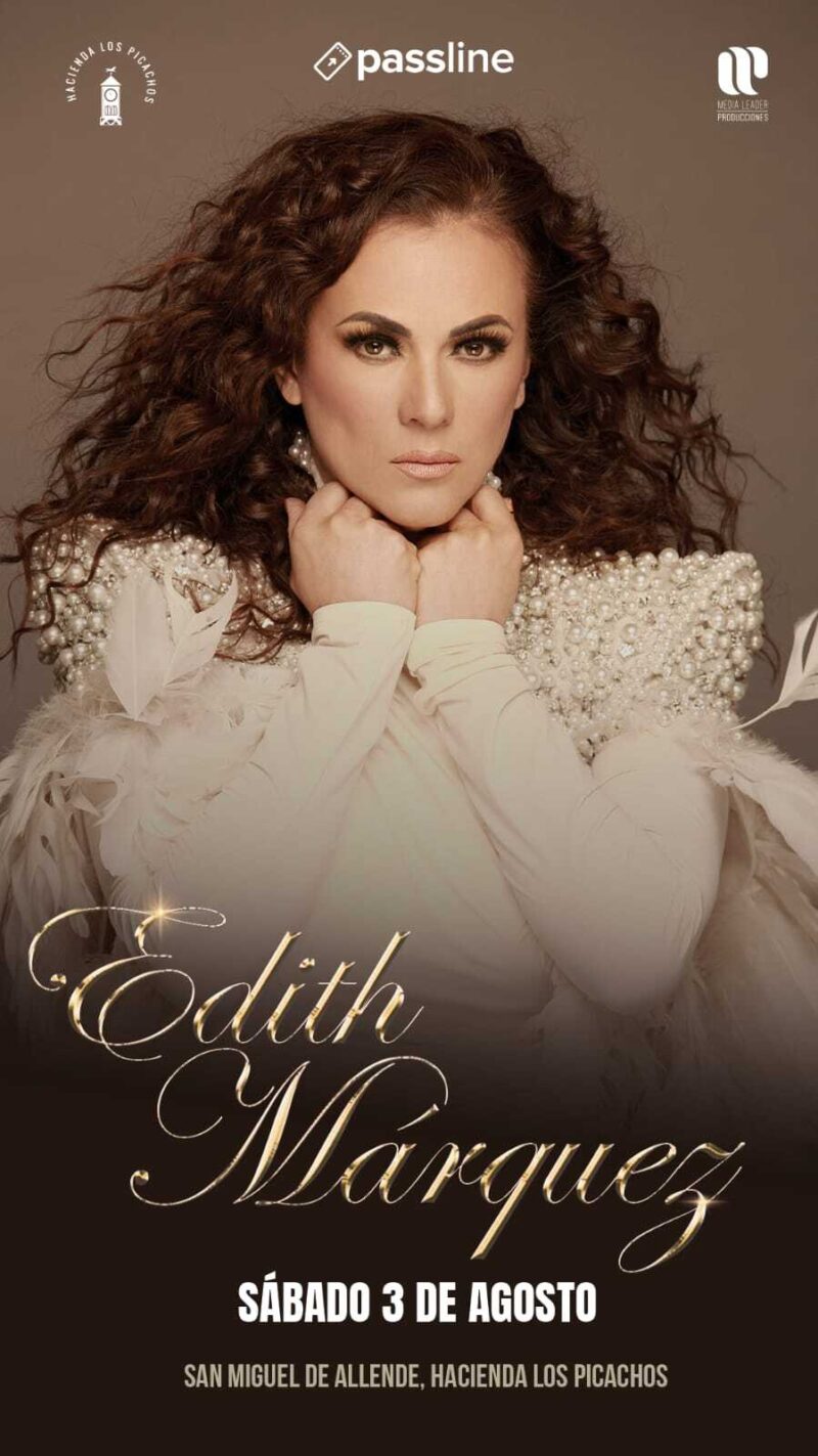 Edith Márquez celebrará 25 años de trayectoria con un espectáculo ...